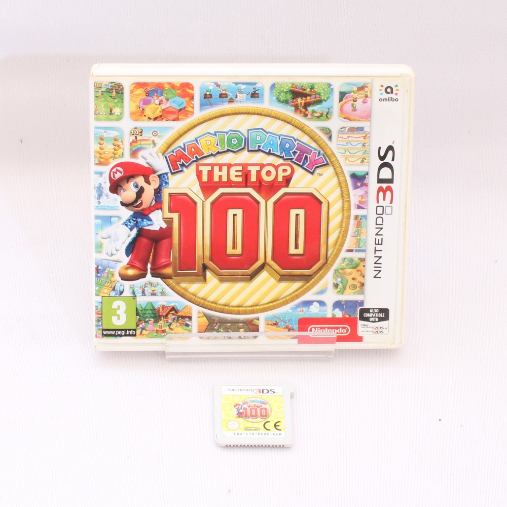 Pre-owned Mario Party The Top 100 Nintendo 3DS Game - Pegi 3 (G) - Own4Less